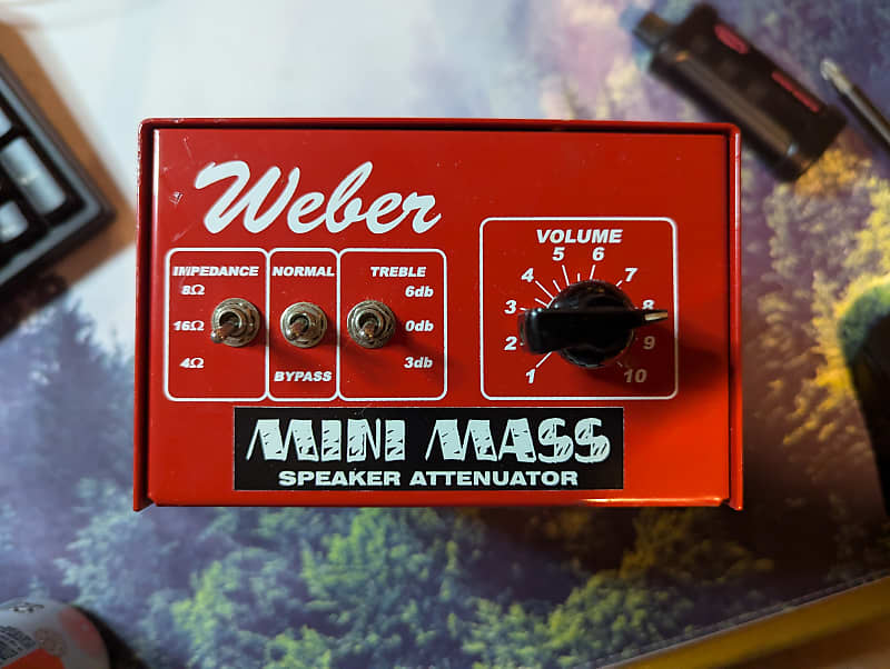 Weber MiniMass 50-Watt Attenuator 2010 - Red | Reverb