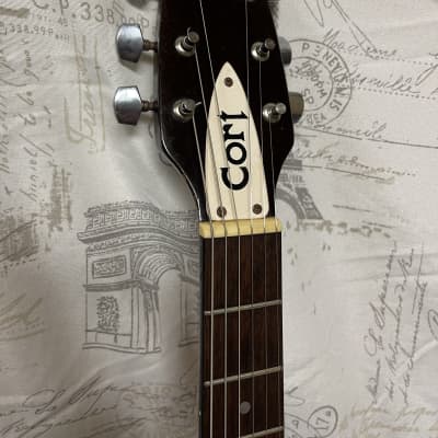 Cort Performer Series Double Cutaway 1980’s - Walnut Stain | Reverb