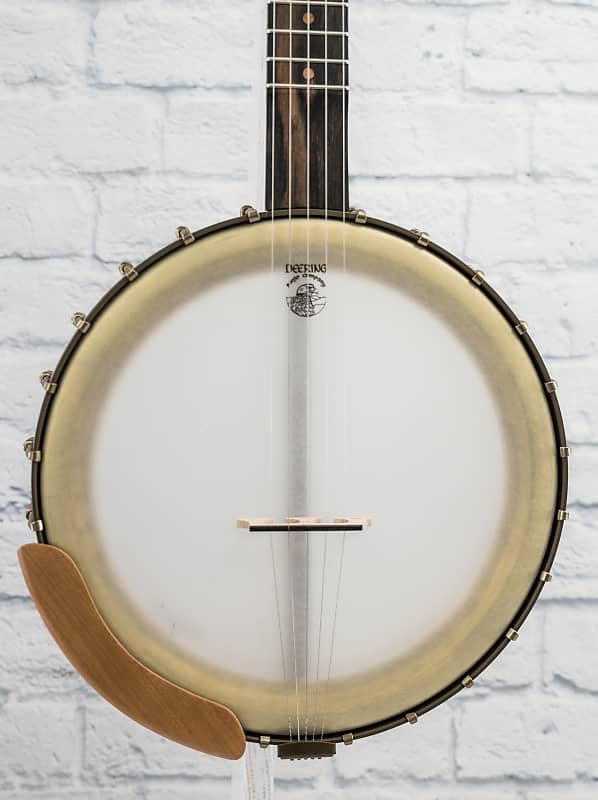 Deering Vega Vintage Star -Cherry Open Back Banjo | Reverb