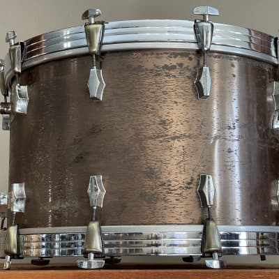 70's Fibes Weathered Copper Over Fiberglass 14x24 16x16 9x13 | Reverb