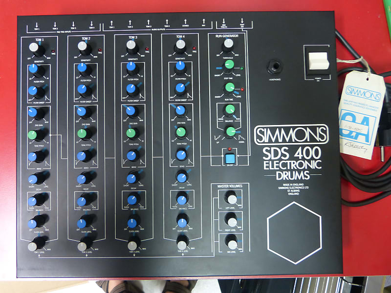 Simmons SDS 400 New Old Stock - 4 channel analog percussion | Reverb