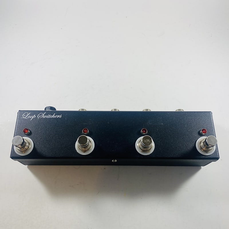 Loop Switchers True Bypass Loop Strip Pedal 4 Channel | Reverb