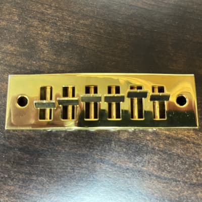 Kluson Replacement Brass Harmonica Tune-O-Matic Bridge With | Reverb