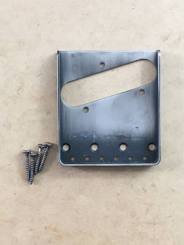 Lefty Vintage Style Tele Ashtray Bridge Brushed Nickel | Reverb Canada