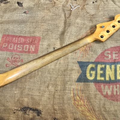 1965 Fender Precision Bass Maple Cap Neck-Extremely | Reverb