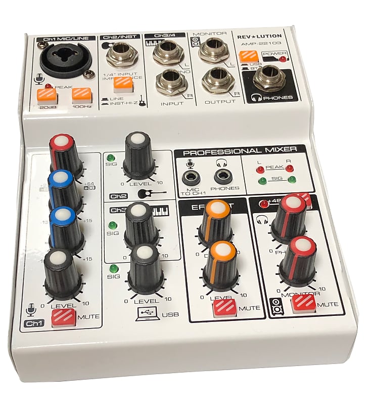 Revolution Mini Size USB Interface Mixer Professional | Reverb