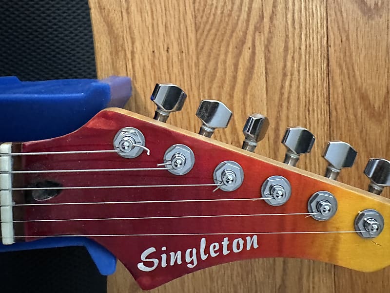 Singleton Custom Super Strat with Variax for Line 6 Helix | Reverb