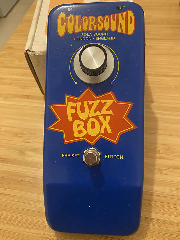 Colorsound Fuzz Box Royal blue | Reverb