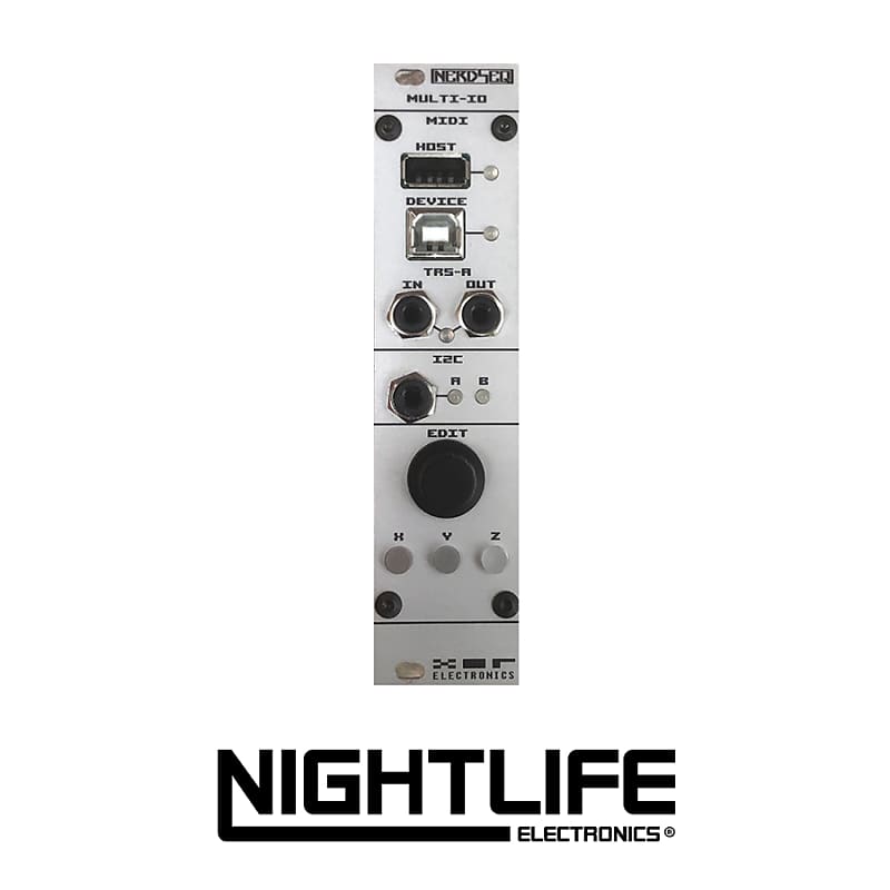 XOR Electronics NerdSEQ Multi-IO Expander - Silver | Reverb Australia