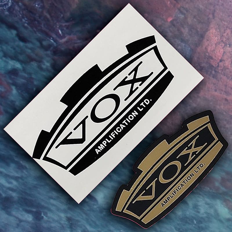 VOX AMPS STICKER (2 PACK) INSANELY RARE LIMITED EDITION | Reverb