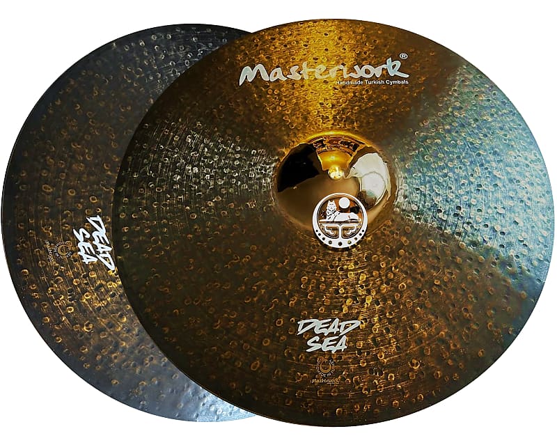 Masterwork Cymbals 12" Dead Sea Hi-Hat Paper Thin | Reverb