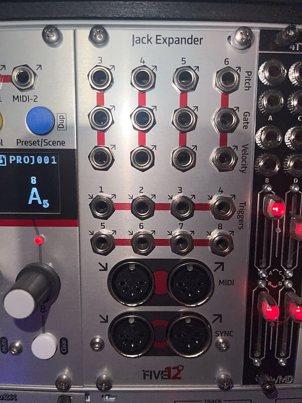 Five12 Jack expander 2020 - Silver | Reverb