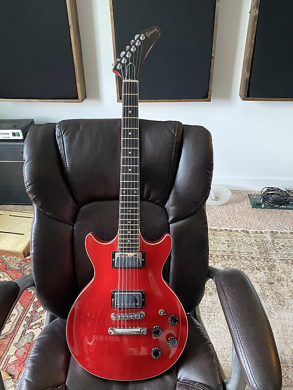 Gibson Les Paul Double-Cutaway XPL 1985 Ferrari Red | Reverb