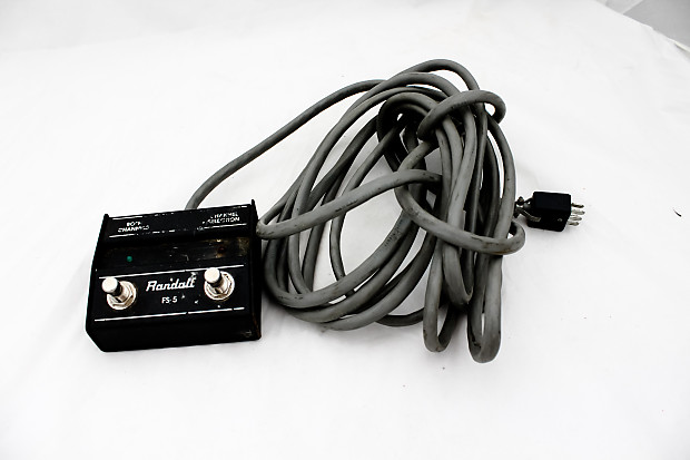 Randall Vintage FS-5 Amp Footswitch for RG100ES, RG80ES, | Reverb