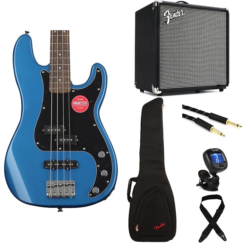Squier Affinity Series Precision Bass and Fender Rumble 25 | Reverb
