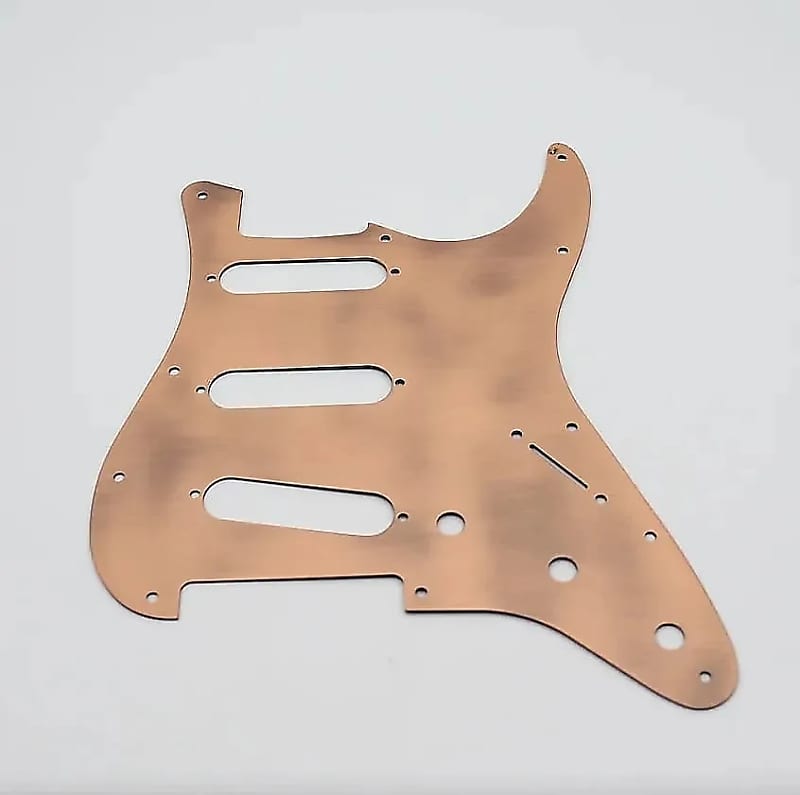 Copper Red Guitar Aluminum Pickguard Scratch Plate | Reverb