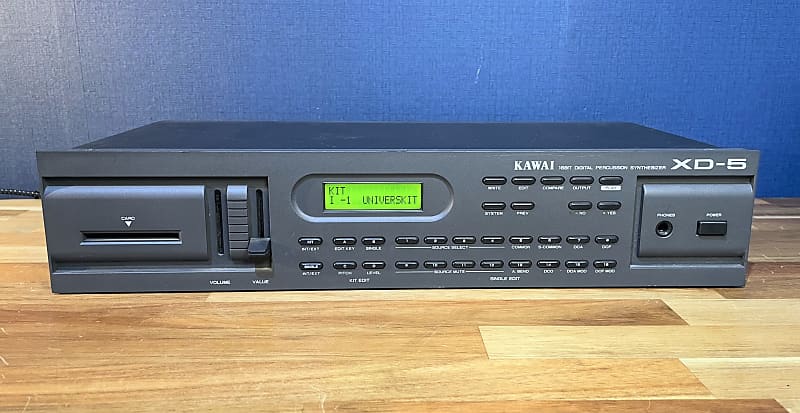 [Excellent] Kawai XD-5 Digital Percussion Synthesizer | Reverb