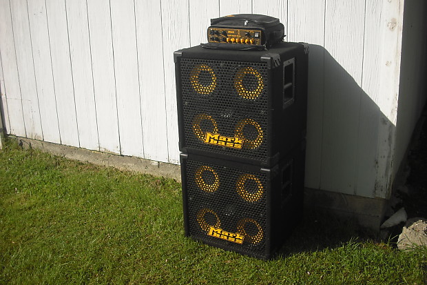 New Markbass 800 watt hybrid, 8x8 full stack bass rig | Reverb