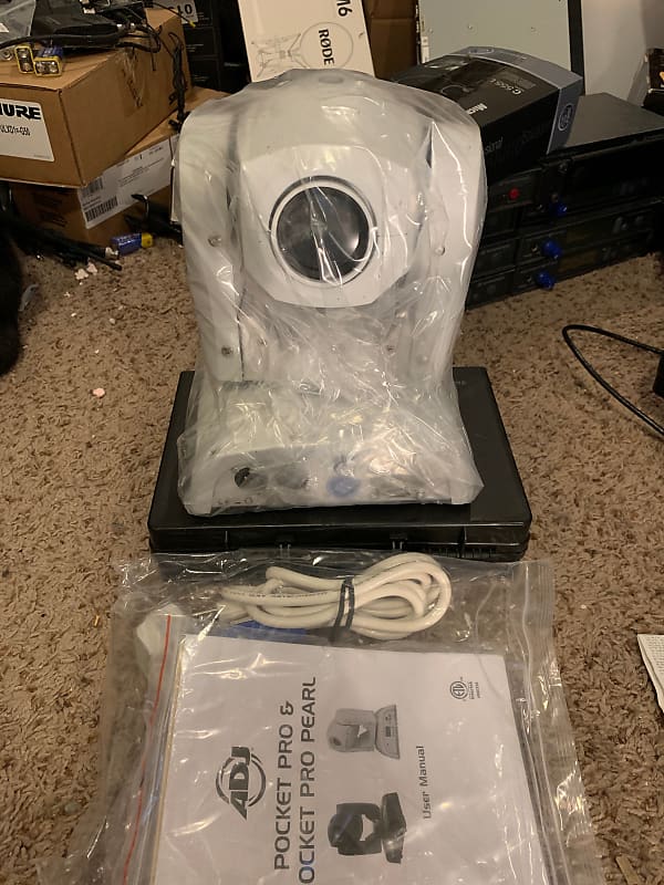 American DJ Pocket Pro 25W LED Moving Head Light DMX White | Reverb