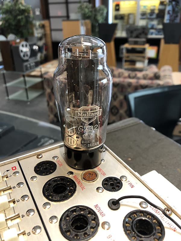 1950's Mullard GZ32/5V4G British Blackburn Plant Rectifier | Reverb