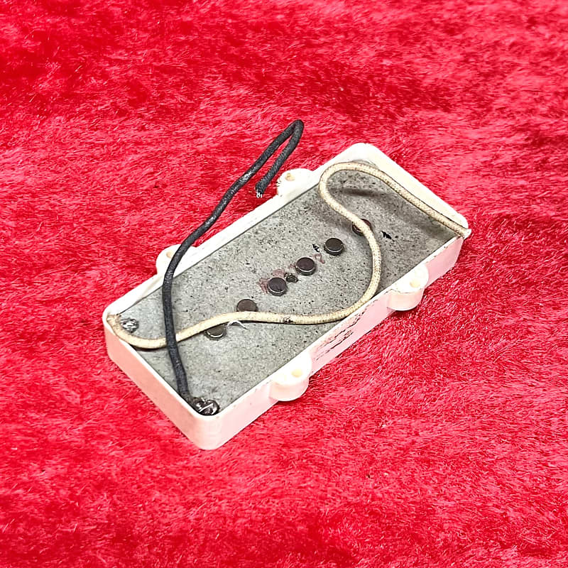 Fender Jazzmaster pickup 1966 Grey bottom original vintage | Reverb