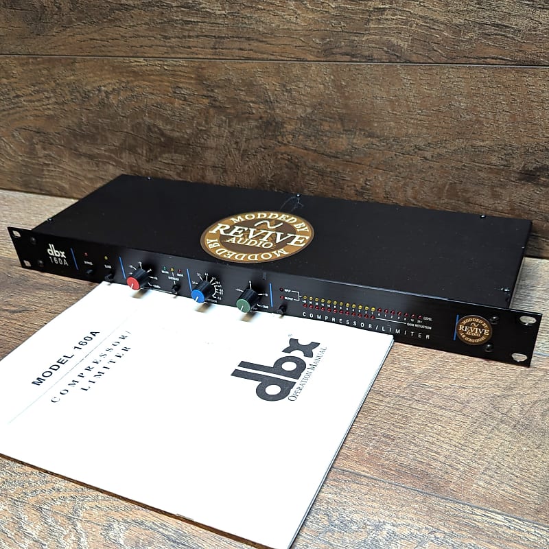 Revive Audio Modified: Dbx 160a Compressor/limiter, Vca | Reverb