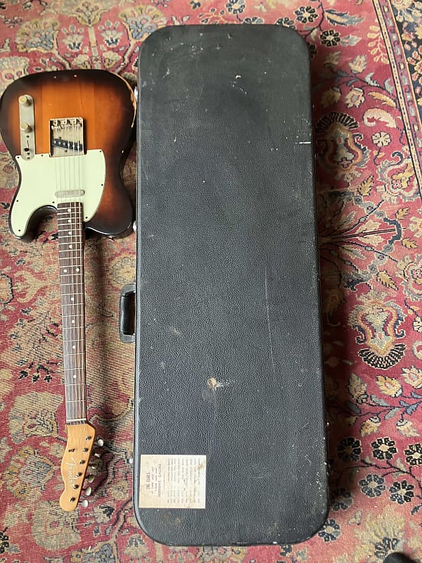 Fender Telecaster 2007 - Sunburst (nitro refin w relic) | Reverb