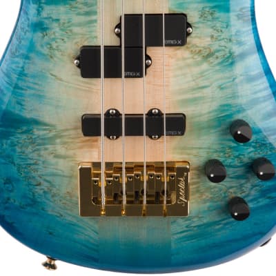 Spector USA Custom NS2 Fretless Bass Guitar - Desert Island - | Reverb