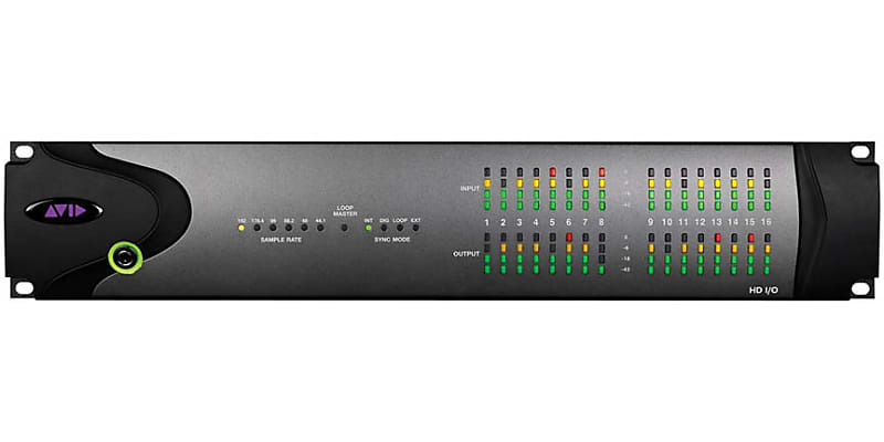 Avid HD I/O 16x16 Analog Pro Tools HD / HDX Audio Interface | Reverb