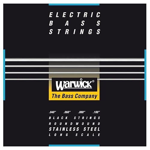 Warwick Black Label Bass Strings 4-String (Long Scale) Set, | Reverb