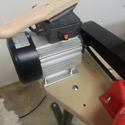 StewMac Guitar Buffer with 110 volt motor and stand. PICKUP | Reverb