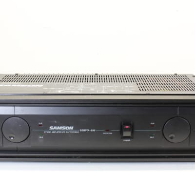 Samson Servo-550 Studio Amplifier with owners manual and | Reverb