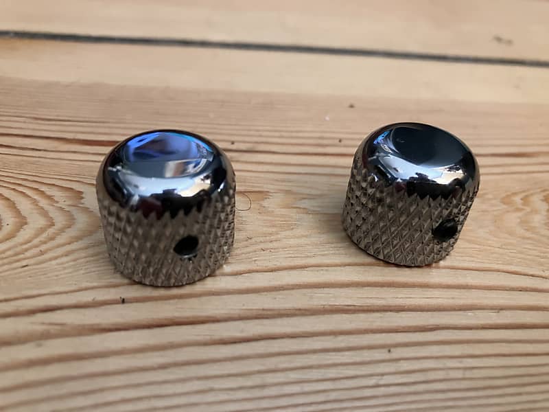 Yamaha Pacifica 112V Guitar Chrome Knobs Set (pair) | Reverb Canada