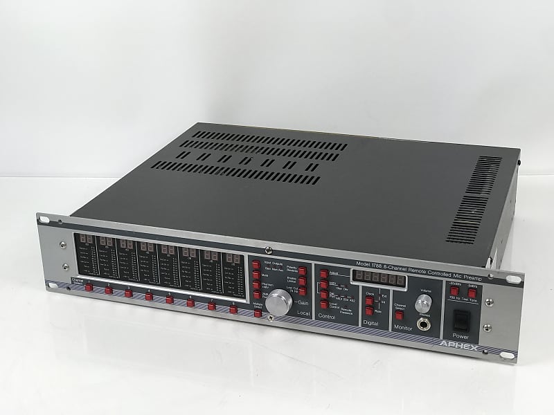 Aphex 1788 8-Channel Remote Controlled Mic Preamp | Reverb