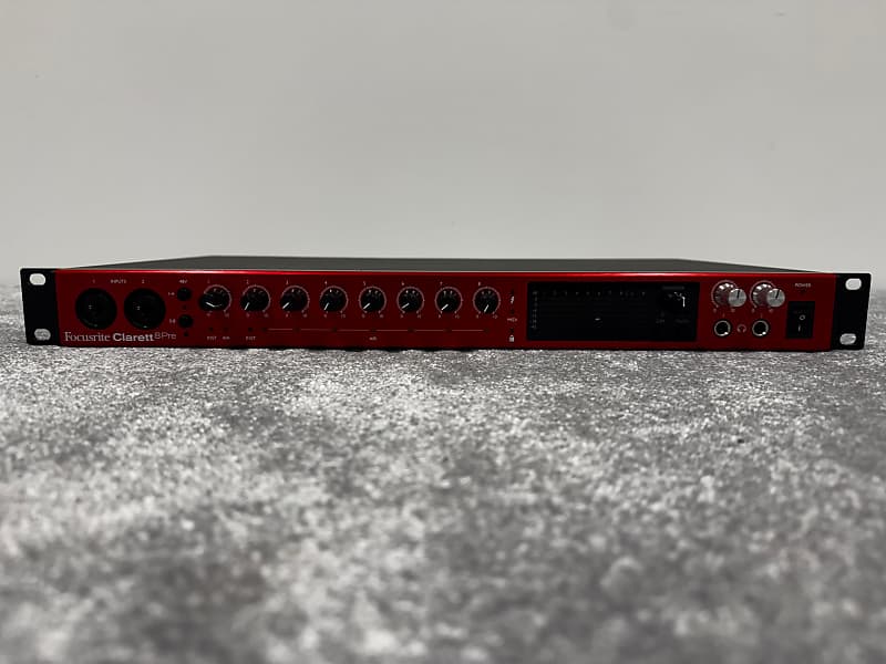 Focusrite Clarett 8Pre - 18 x 20 Thunderbolt Interface | Reverb UK