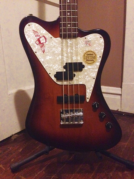 RARE Epiphone Thunderbird NR (Non reverse) Vintage Sunburst | Reverb