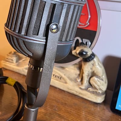 Vintage 1940s Altec 639B Microphone w/Altec base, yoke & | Reverb