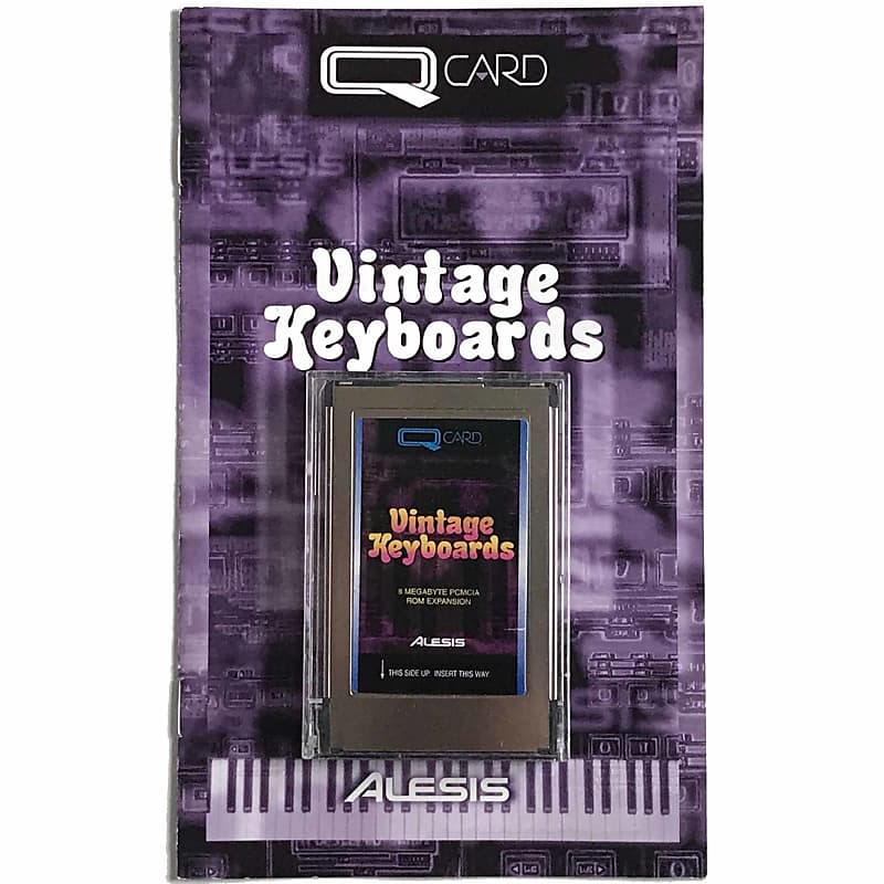 1998 Alesis Vintage Keyboards 8MB PCMCIA ROM Expansion Card | Reverb