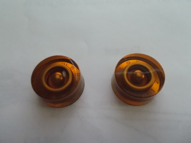 PRS Amber Speed Knobs(Pair) Vintage | Reverb