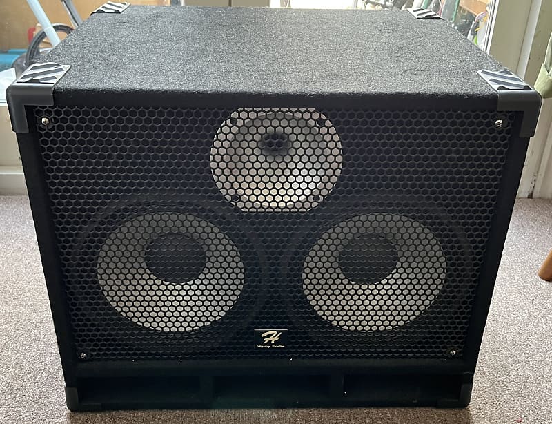 Harley Benton Bass cabinet 2x10 250 watt 8 ohms. - Black | Reverb UK
