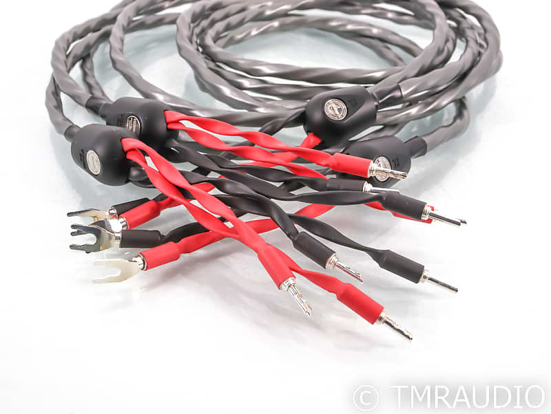 Wireworld Equinox 8 Bi-Wire Speaker Cables; 3.5m Pair | Reverb