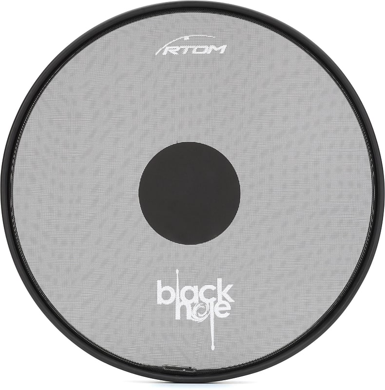RTOM Black Hole Snap-on Mesh Practice Pad - 14-inch | Reverb