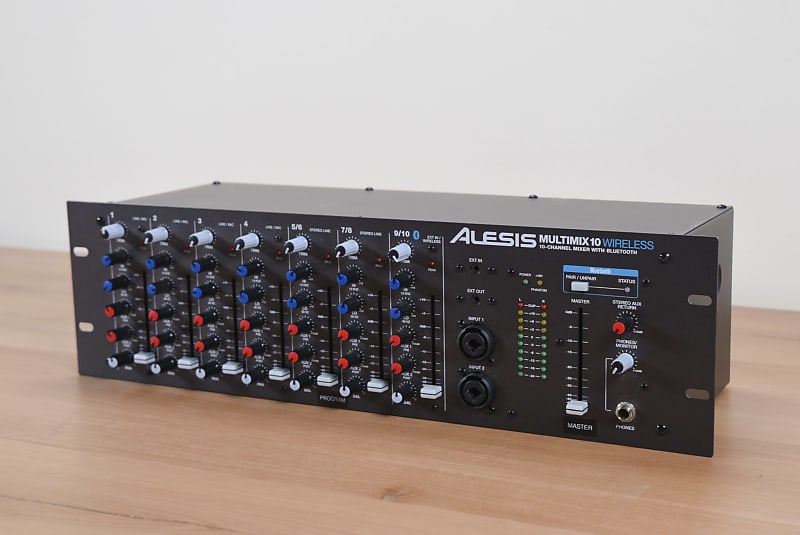 Alesis MultiMix 10 Wireless Rackmount Mixer (church owned) | Reverb