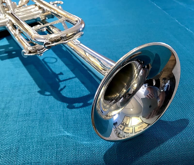 1971 King Silver Flair 1055T Trumpet w/ 1st Slide Trigger + | Reverb