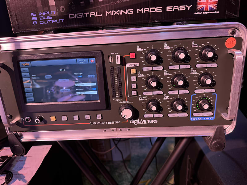 StudioMaster DigiLive 16RS Digital Rack Mount Mixer 2020's | Reverb