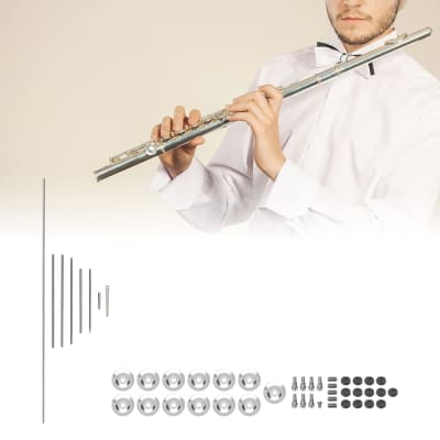 Flute Repair Kit, Flute Rollers + Washers + Screws + Reed, | Reverb