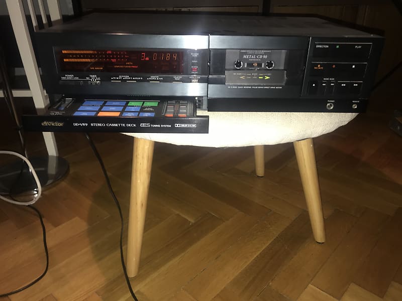 JVC Victor DD-VR9 TOP Cassette Deck IN LIKE A NEW CONDITION | Reverb