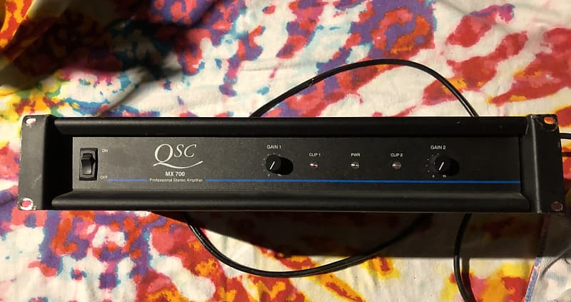 QSC MX700 Power Amp | Reverb