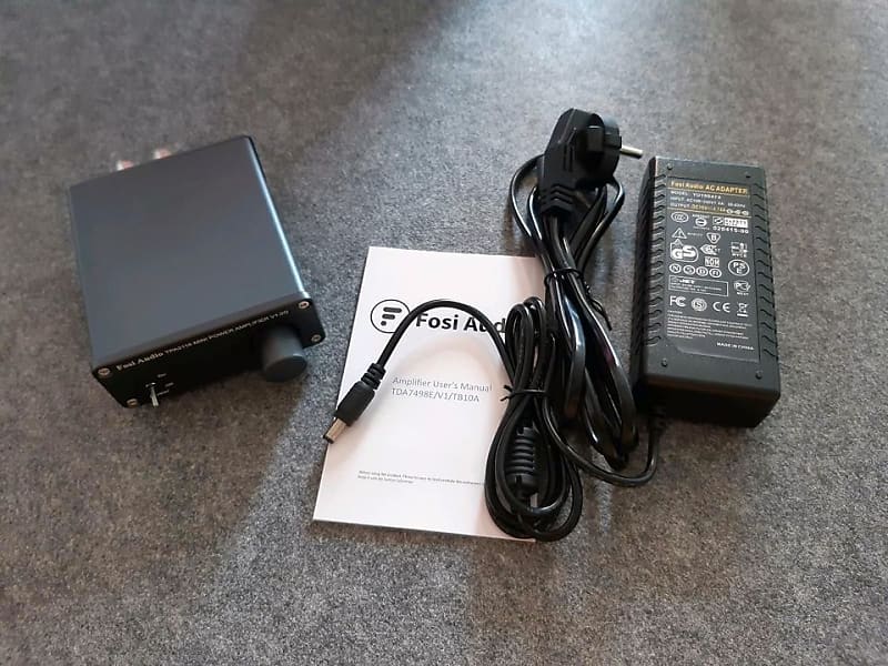Fosi Audio TDA7498E 2 Channel 160W x2 Stereo Audio Amplifier | Reverb