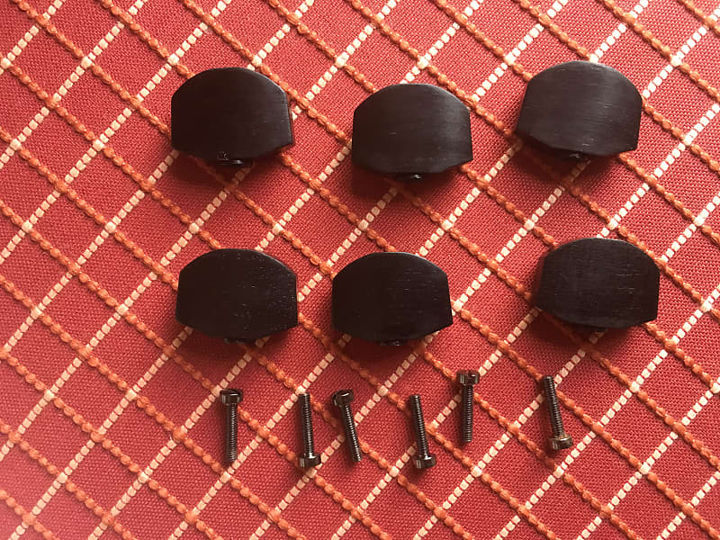 Gotoh OEM SG Series Replacement Tuner Buttons in Ebony with | Reverb